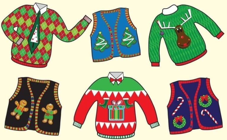 Ugly Christmas Sweater Printable - We Love Printables