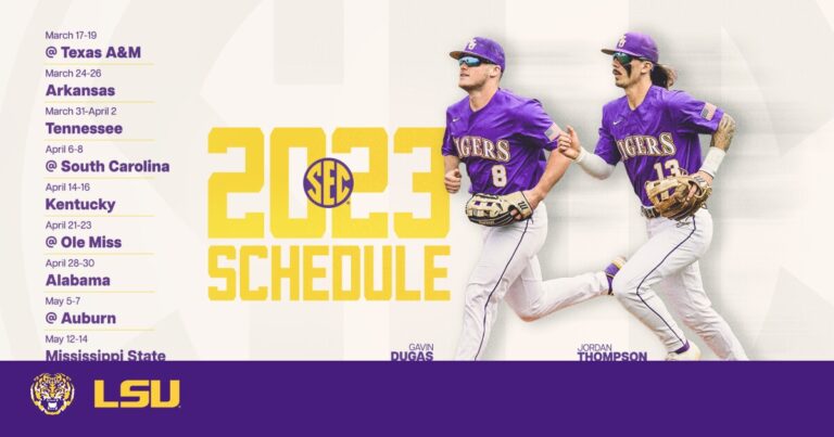 Lsu Softball Schedule 2025 Printable - We Love Printables