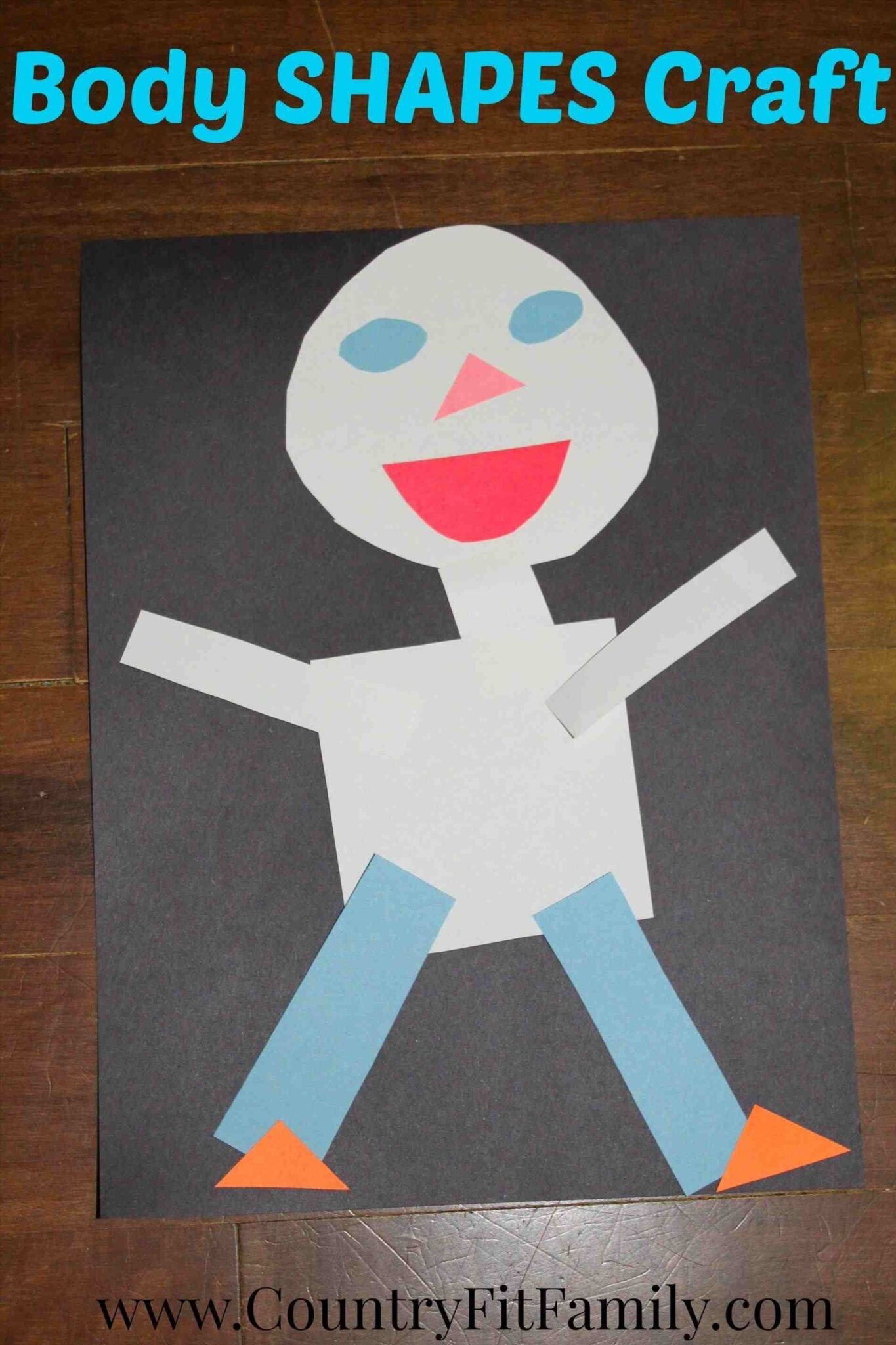 Printable Body Parts Art And Craft For Preschool - We Love Printables