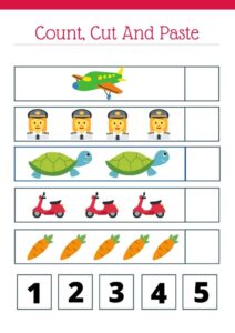 Cut And Paste Printables For Preschoolers - We Love Printables
