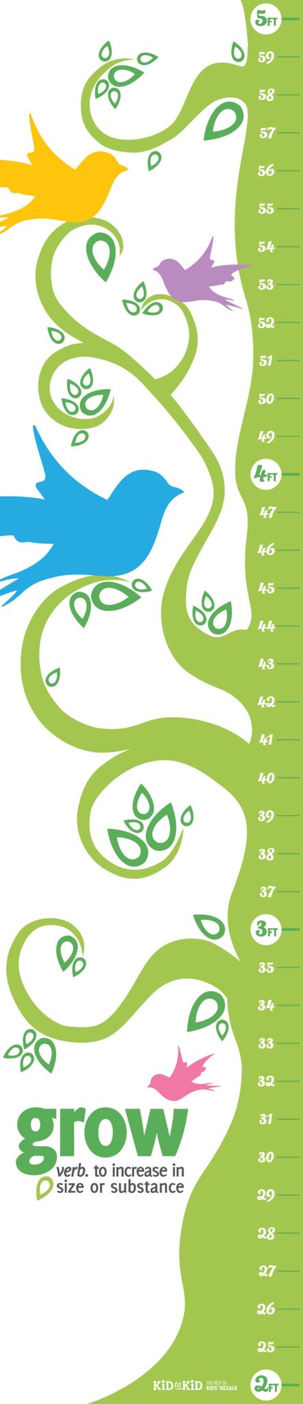Printable Growth Chart For Wall Free - We Love Printables