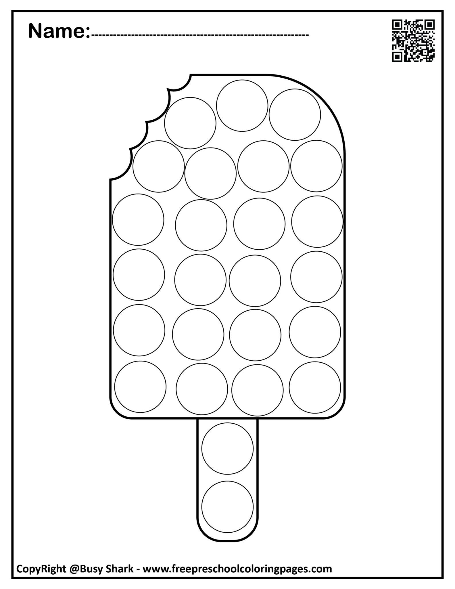 Free Printable Dot Marker Pages - We Love Printables